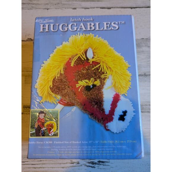 MCG Textiles | Office | Vintage Latch Hook Huggables Hobby Horse Craft ...